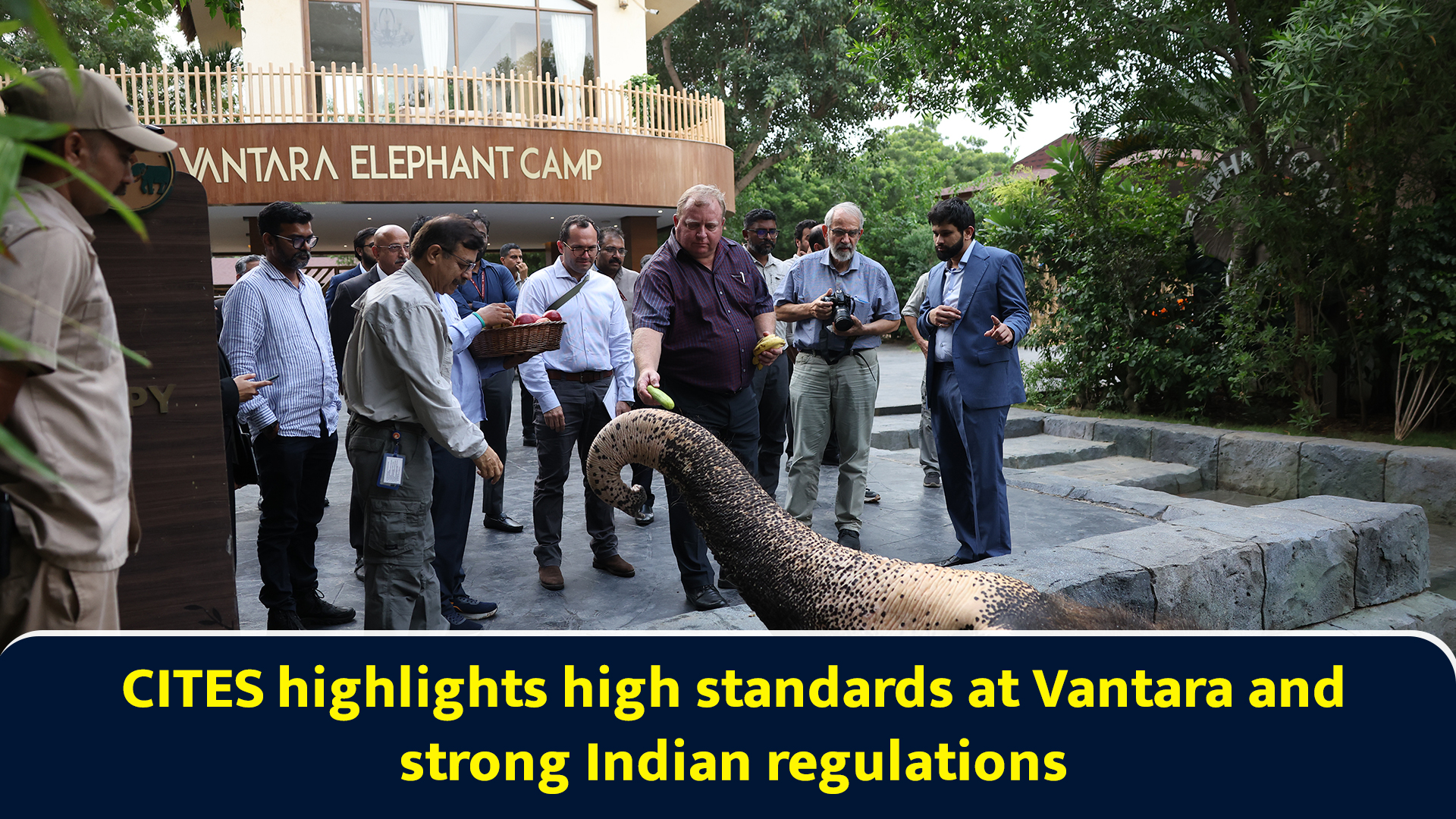 CITES highlights high standards at Vantara and strong Indian regulations