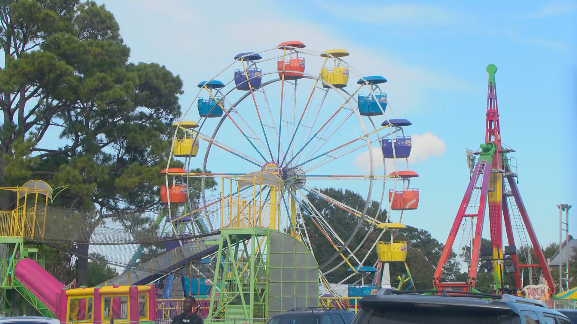 Two girls hospitalized after falling from Ferris Wheel in Louisiana