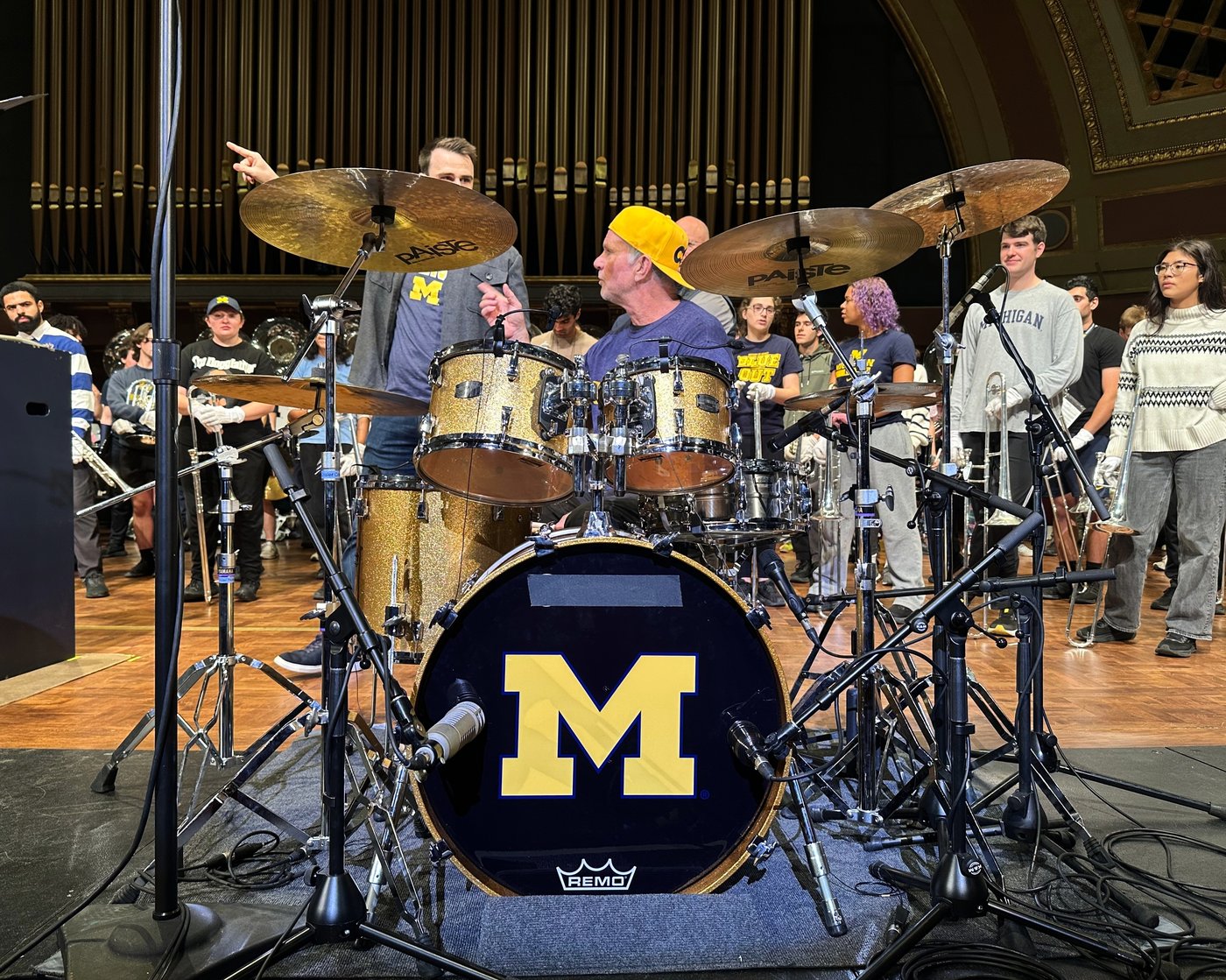 Red Hot Chili Peppers drummer Chad Smith honors Midwest roots with U ...