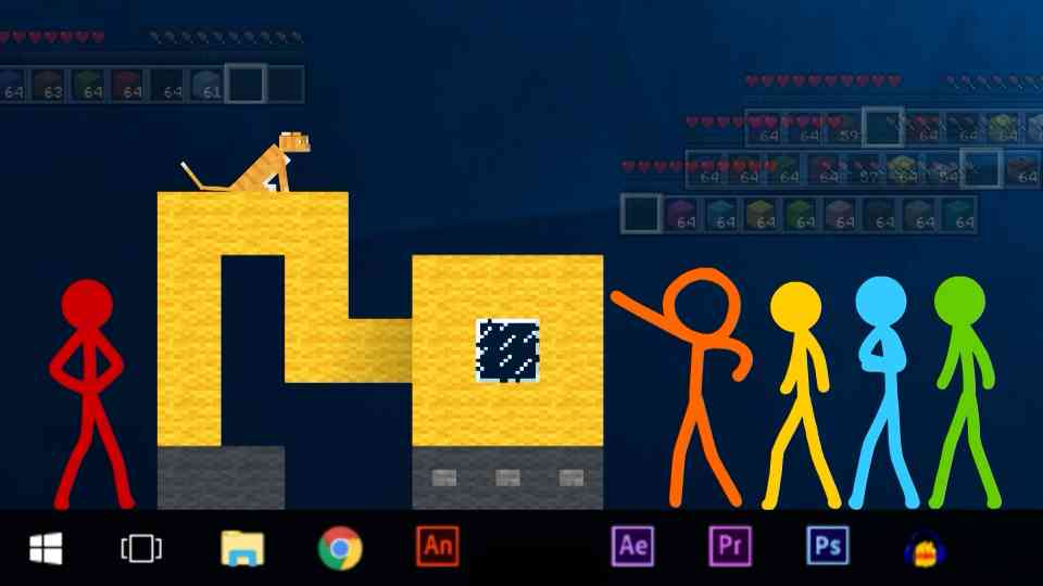 Contest Redstone: Stick Figures Build the Impossible