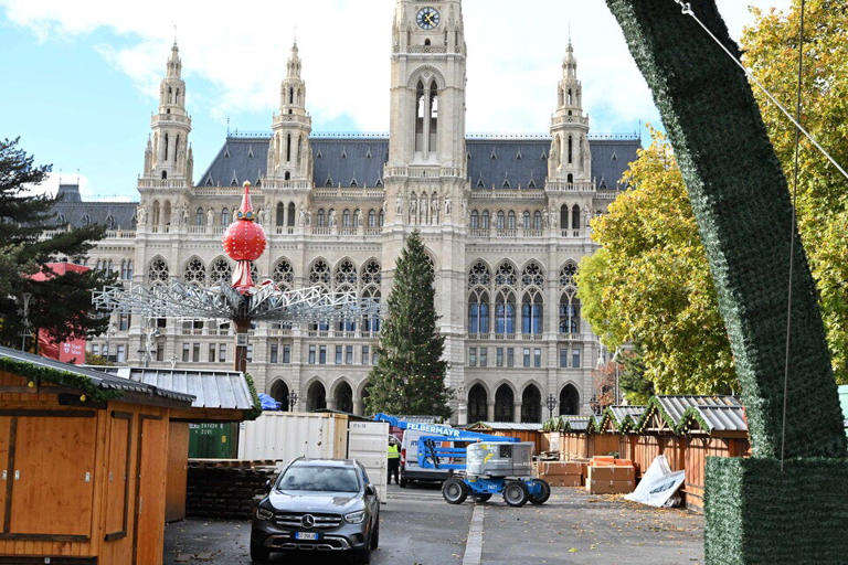 Aufbau in vollem Gange: Countdown für die Christkindlmärkte