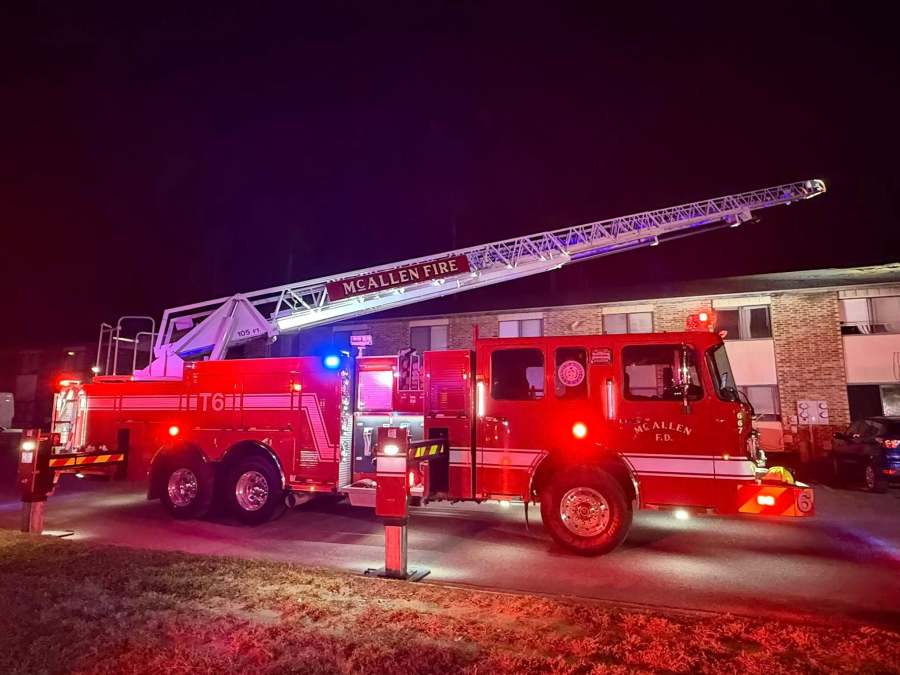 2 hospitalized in McAllen apartment fire, officials say