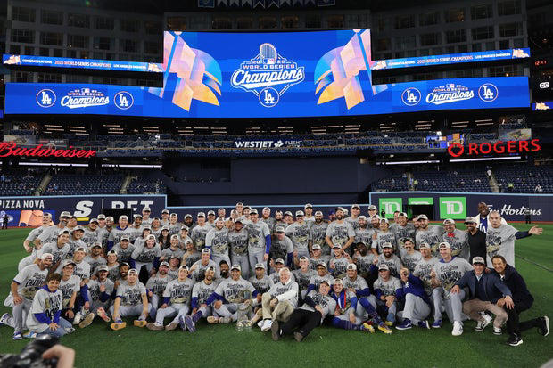 The Dodgers World Series Championship Parade takes place in downtown ...
