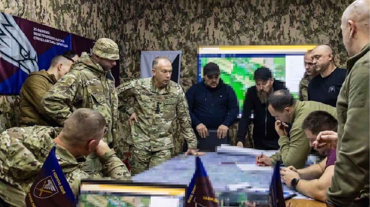 We're dispersing Russian forces to prevent them concentrating on ...