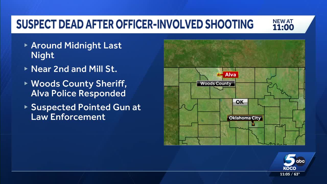 OSBI: Alva man shot and killed after pointing gun at law enforcement ...