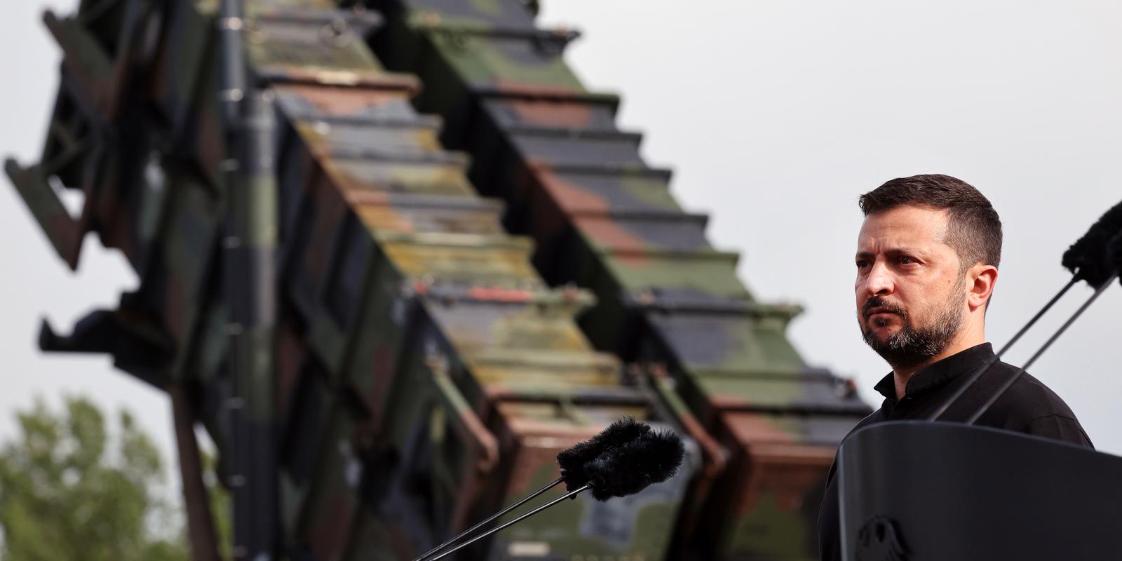 Zelenskyj tackar Merz för nya Patriotsystem