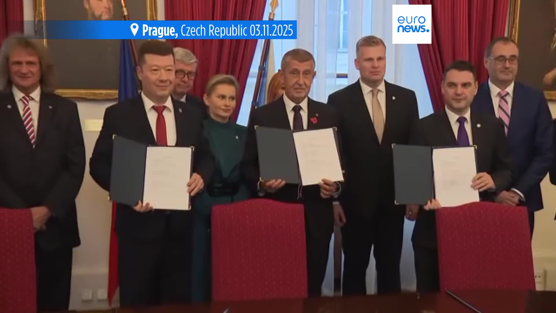 Czech election winner Andrej Babiš signs coalition deal with right-wing ...