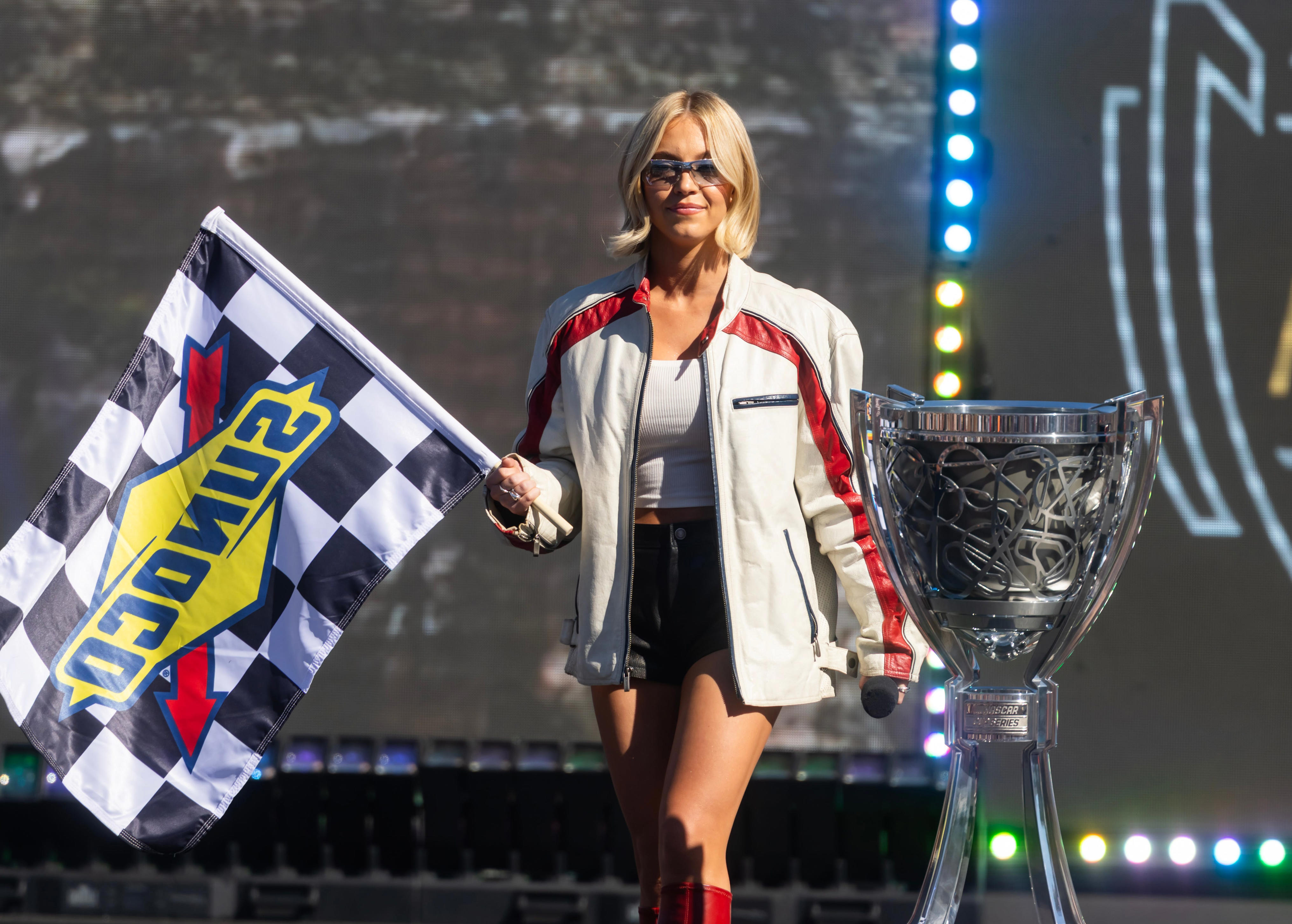 Sydney Sweeney and Sophie Cunningham stole the show at NASCAR finale