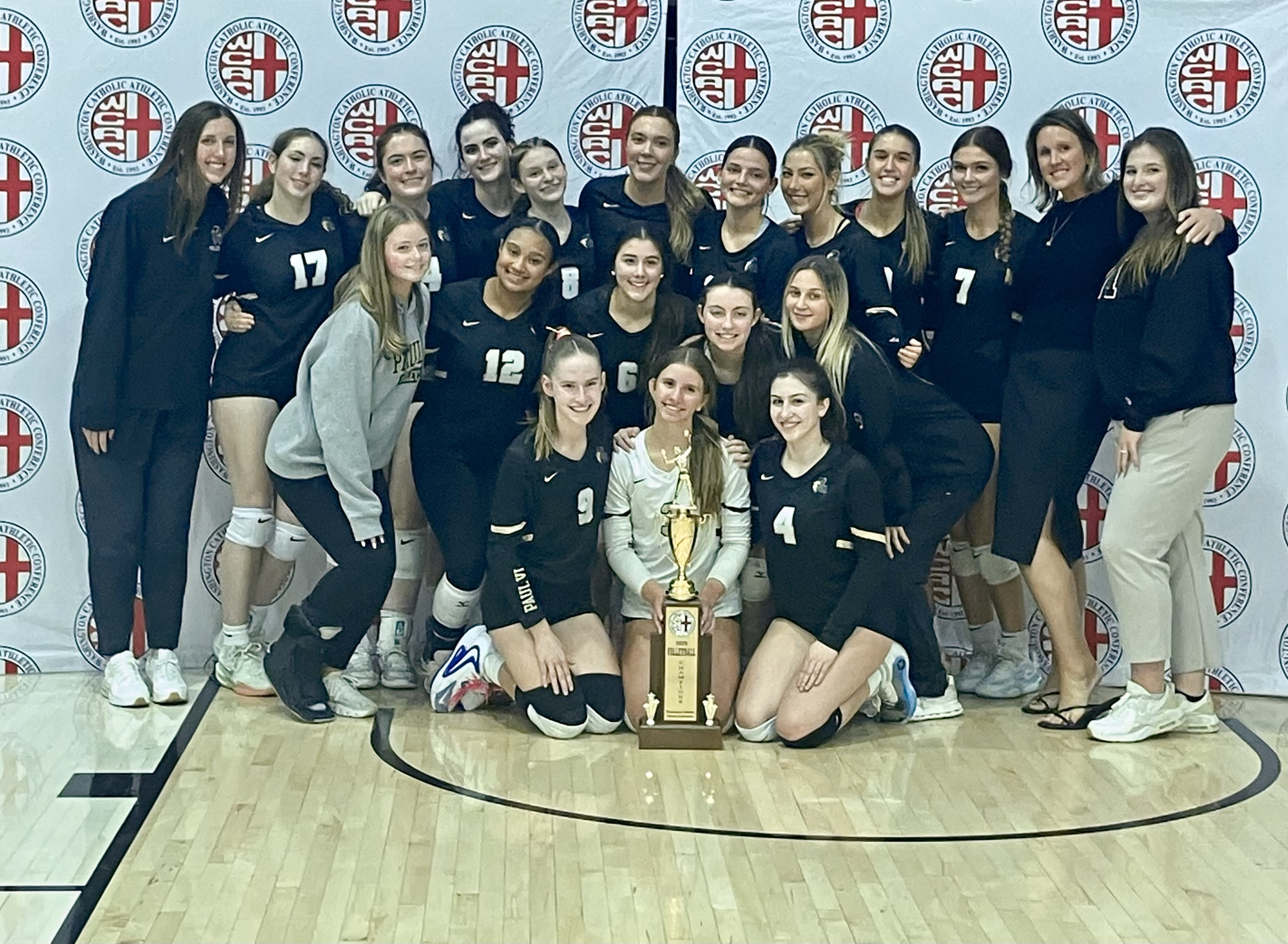 Paul VI wins its first WCAC volleyball championship since 2018