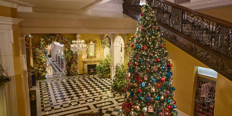 The 2025 Claridge's Christmas Tree Will Feature Burberry Bows and Bells