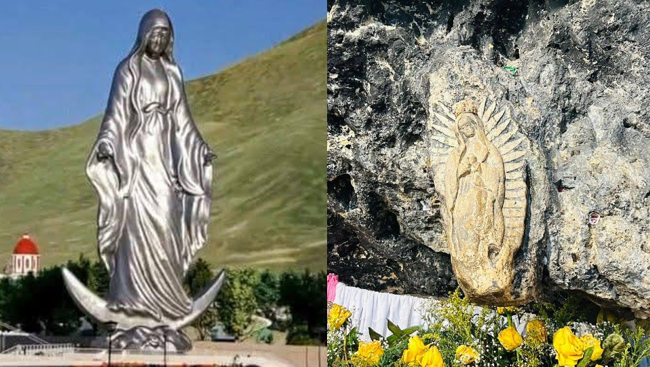 Develarán la virgen del Chorrito en Tamaulipas, la escultura más grande ...
