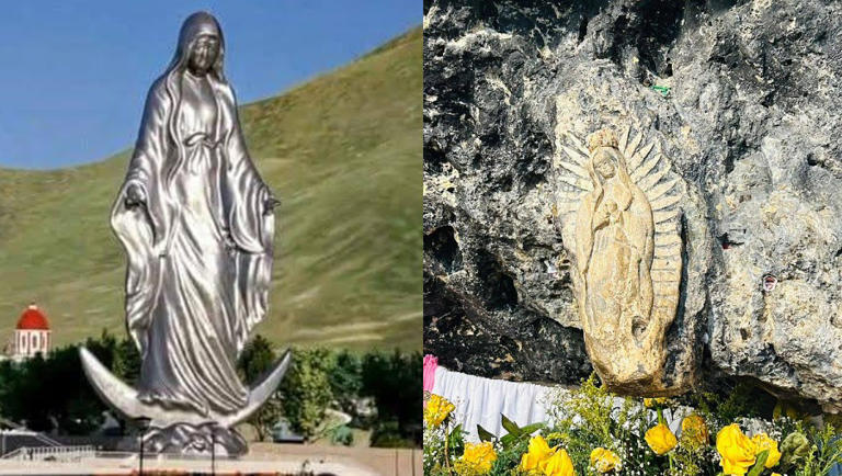 Develarán la virgen del Chorrito en Tamaulipas, la escultura más grande ...