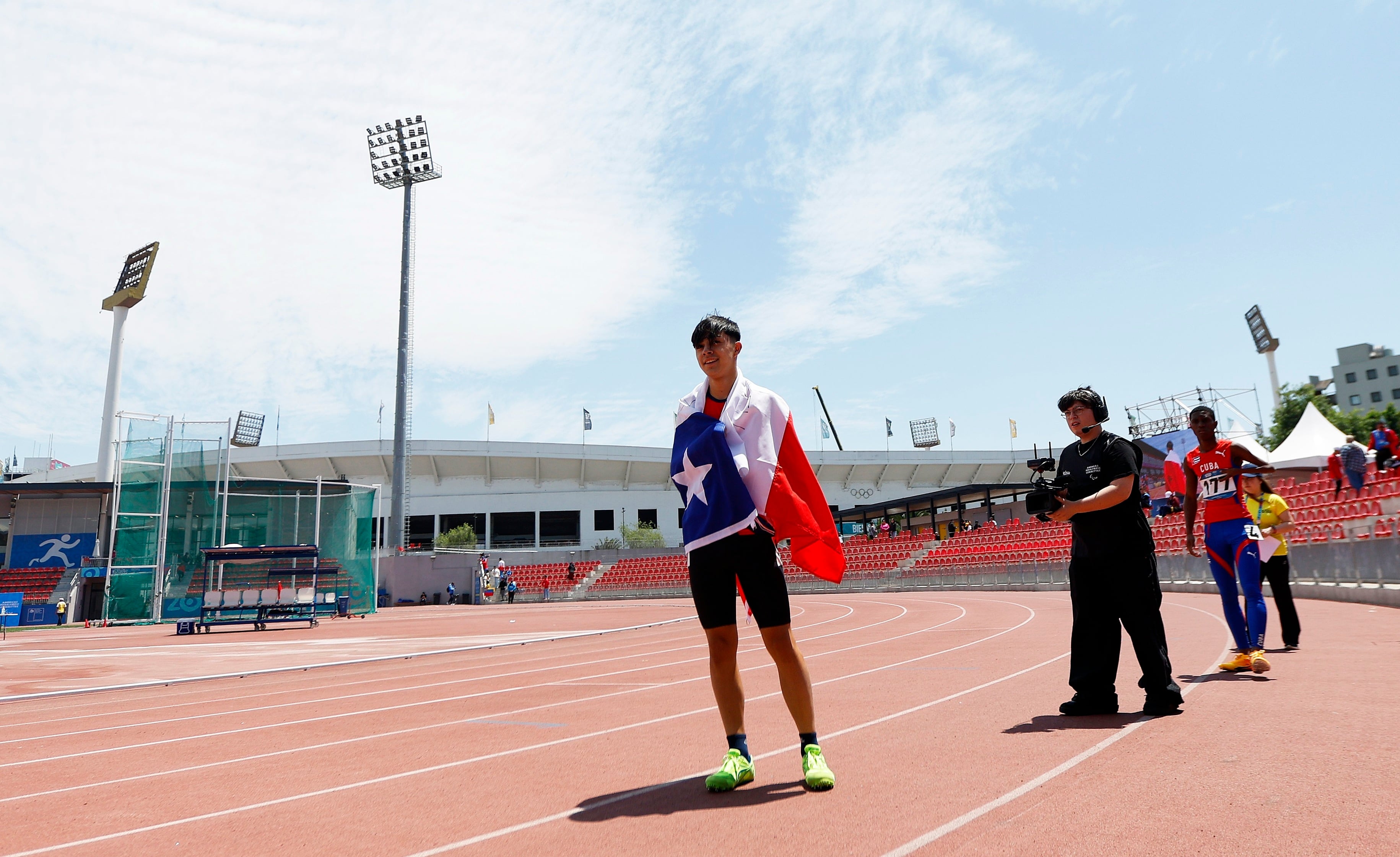 Santiago 2025: Alexander Salas y María Jesús Lara suman oros para Chile en los 100 metros