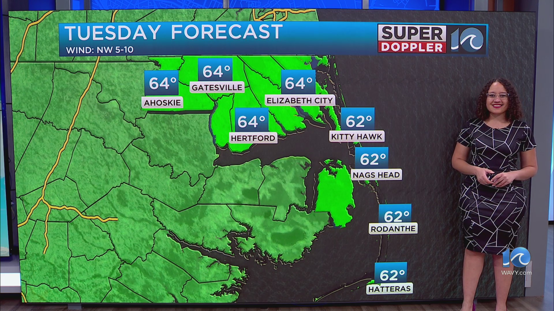 NE North Carolina Weather Forecast | Nov. 3, 2025