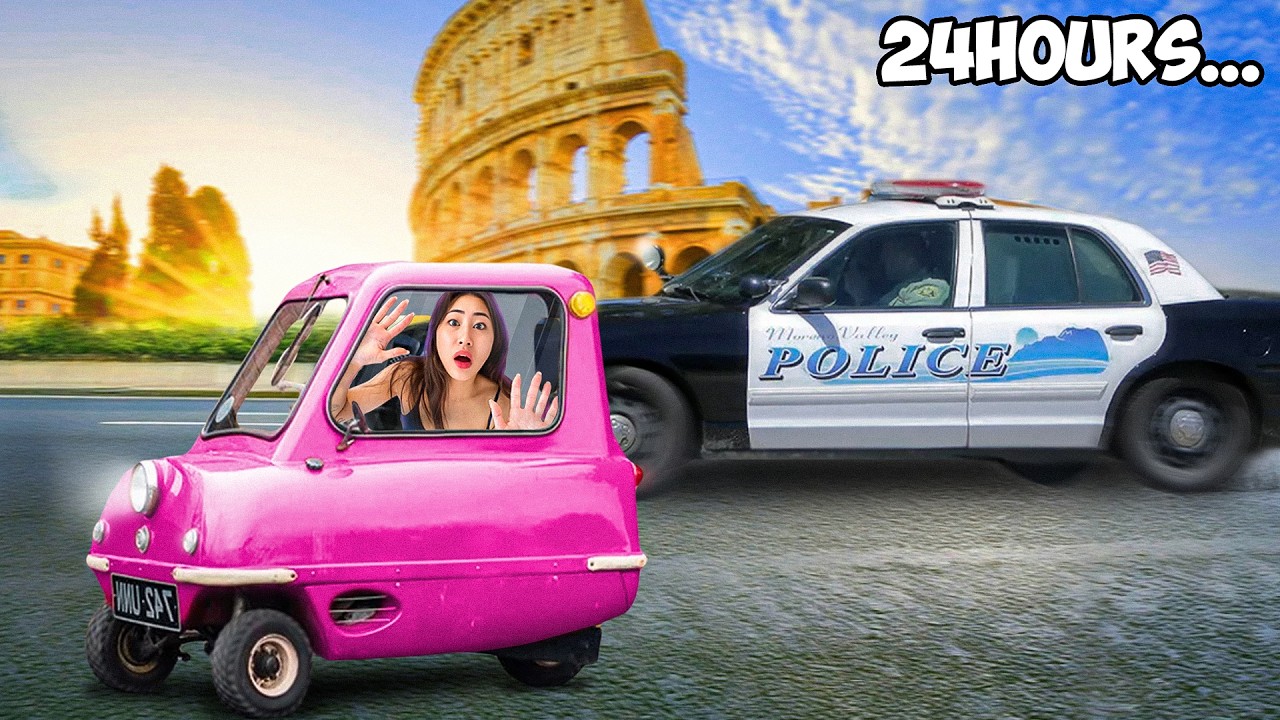 Driving the world's smallest car!