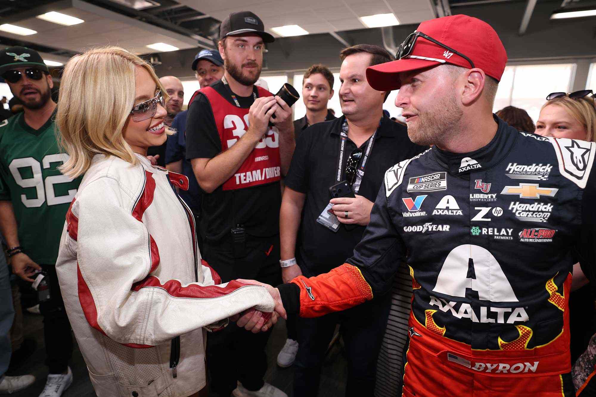 NASCAR's Austin Dillon Introduces Sydney Sweeney and William Byron ...