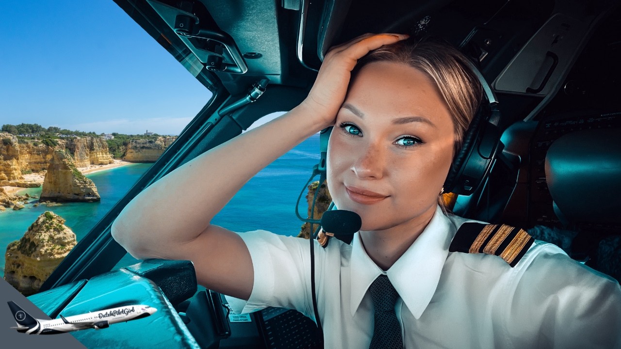 Airport RWY28 | Cockpit view | Life of an airline pilot