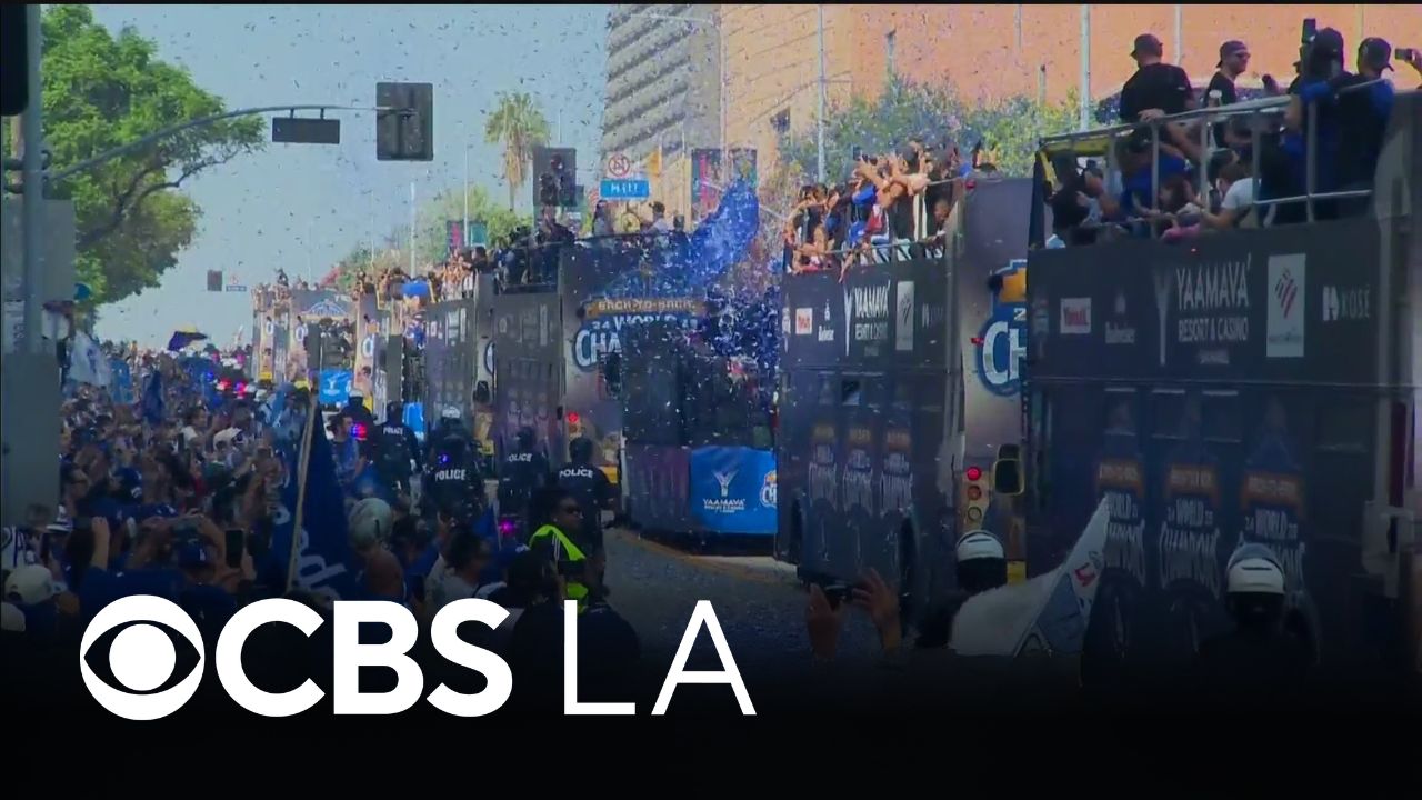 Fans pack into Dodger Stadium for special World Series championship ...