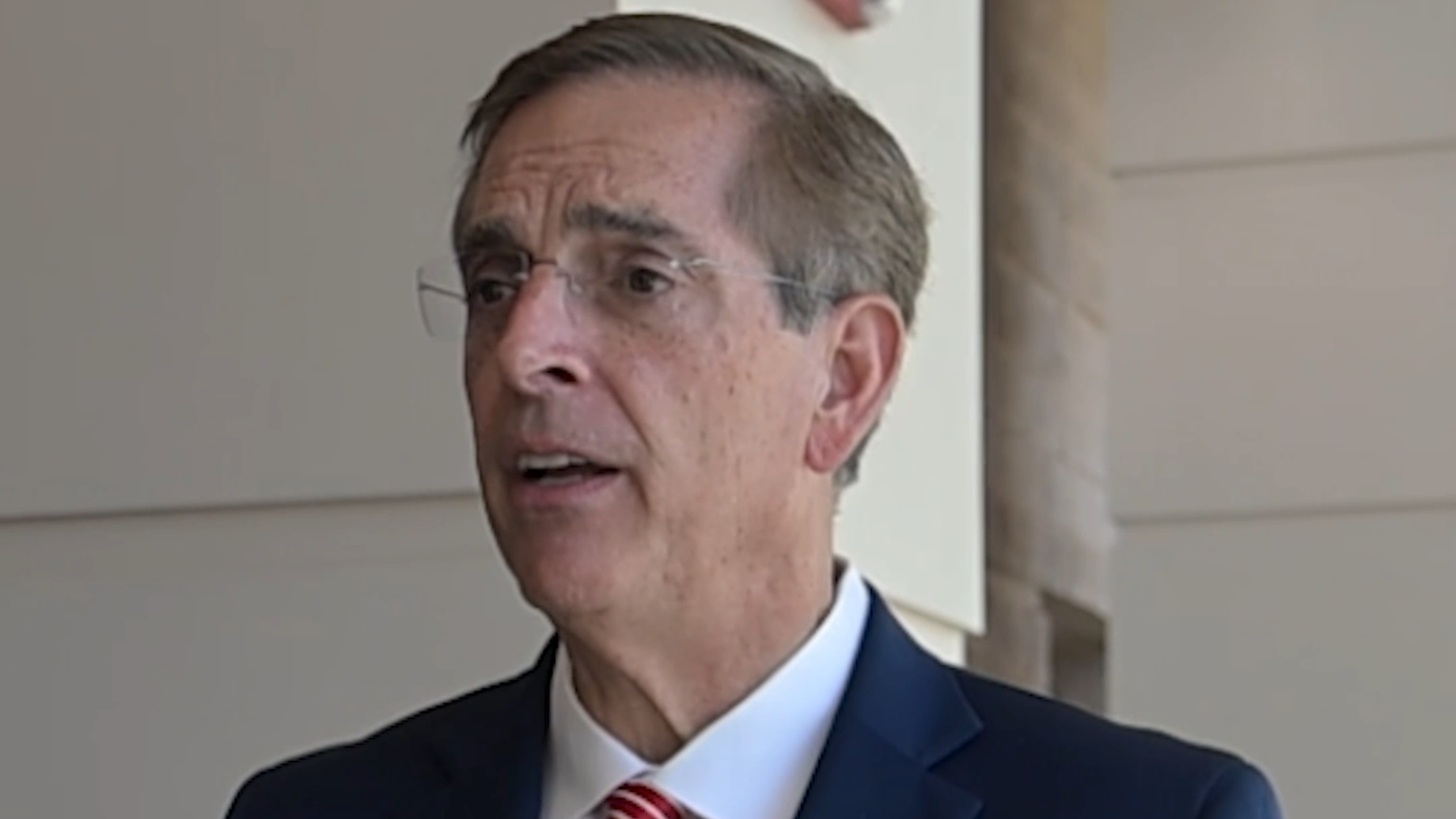 GA gubernatorial candidate Brad Raffensperger says he aligns with Trump ...