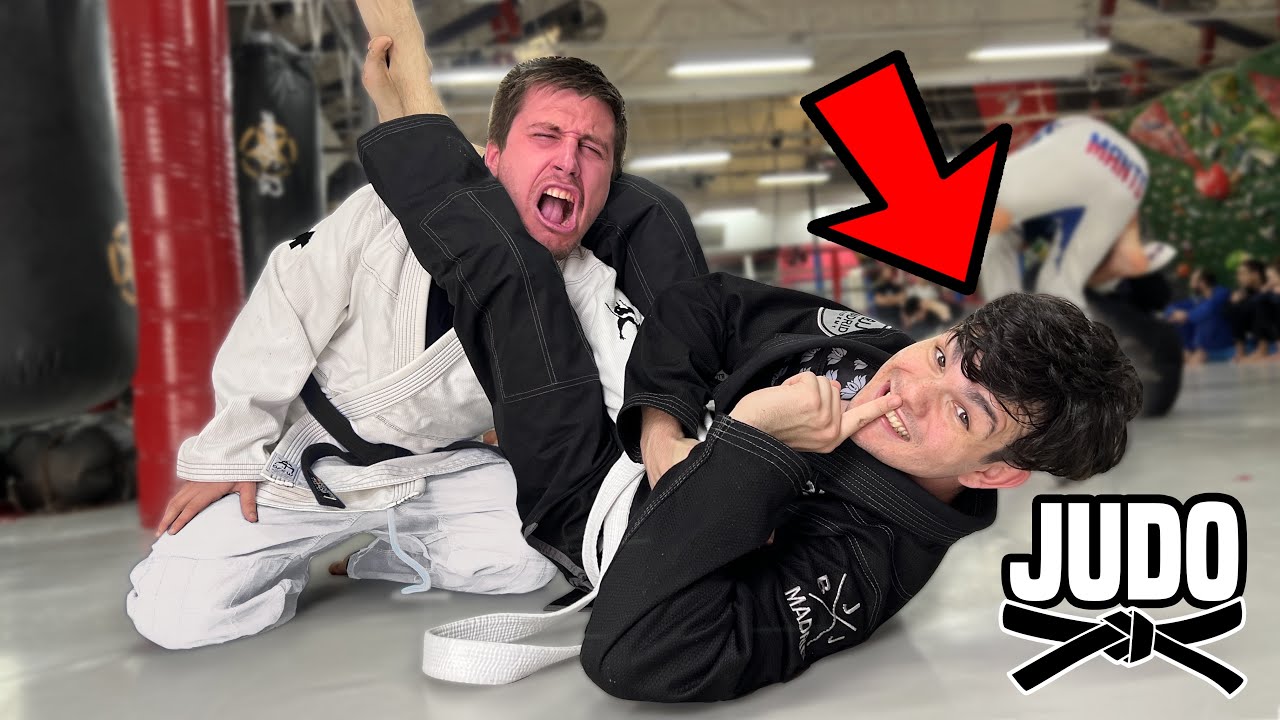 Me Hice Pasar por Cinturón Blanco de BJJ siendo Cinturón Negro de Judo ...