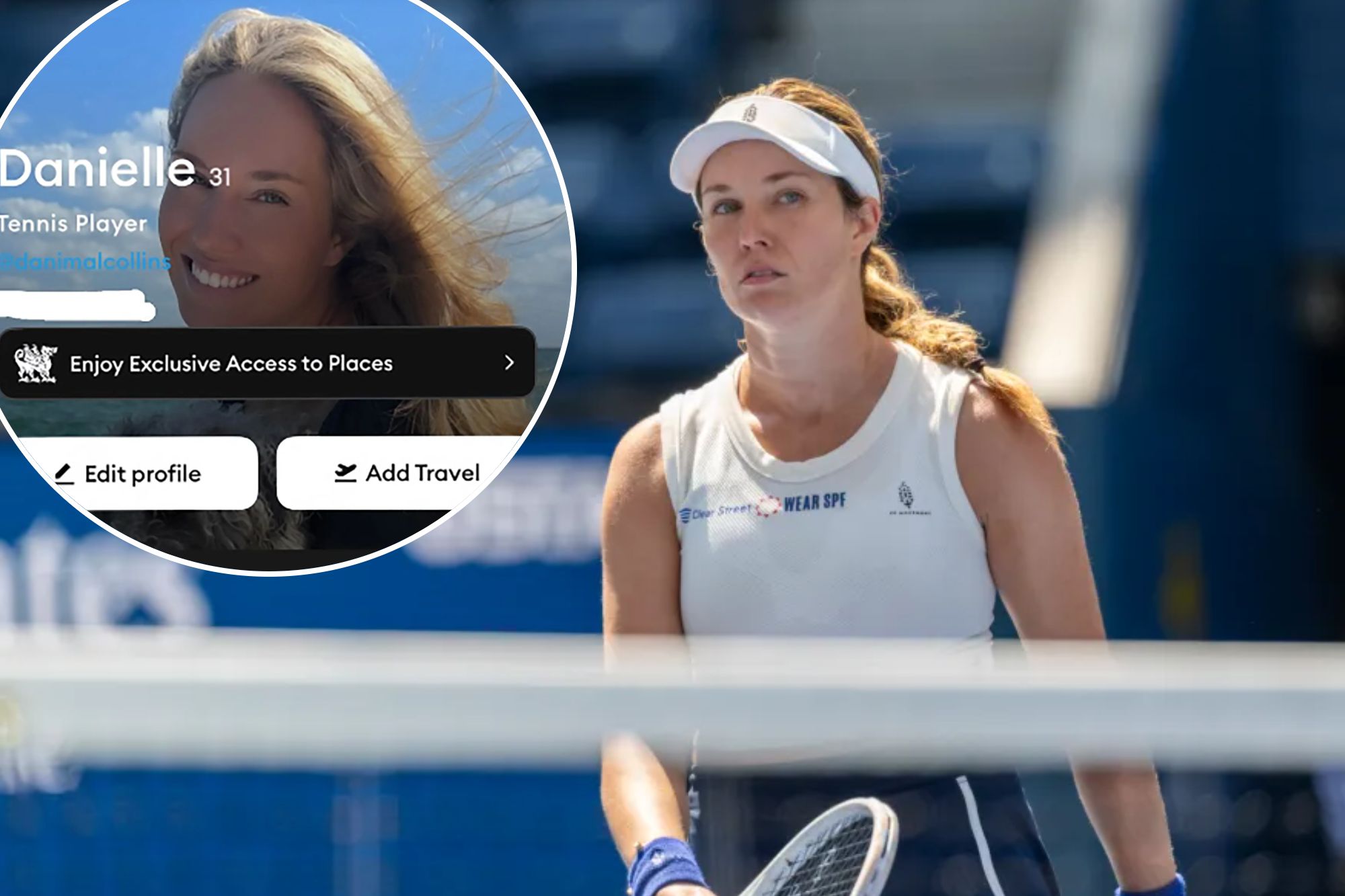 Tennis star Danielle Collins goes viral for demanding dating profile