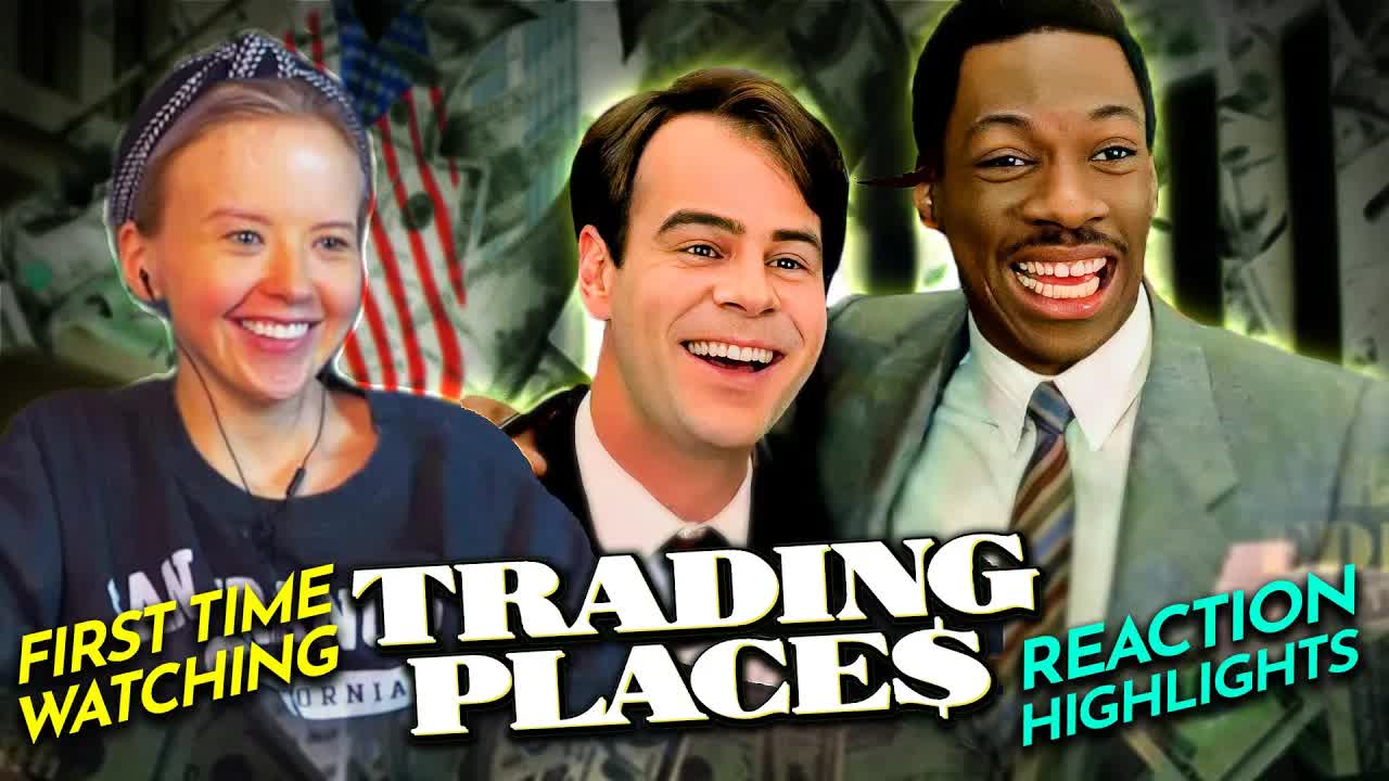 Mia cannot stop laughing while Trading Places (1983) movie reaction ...