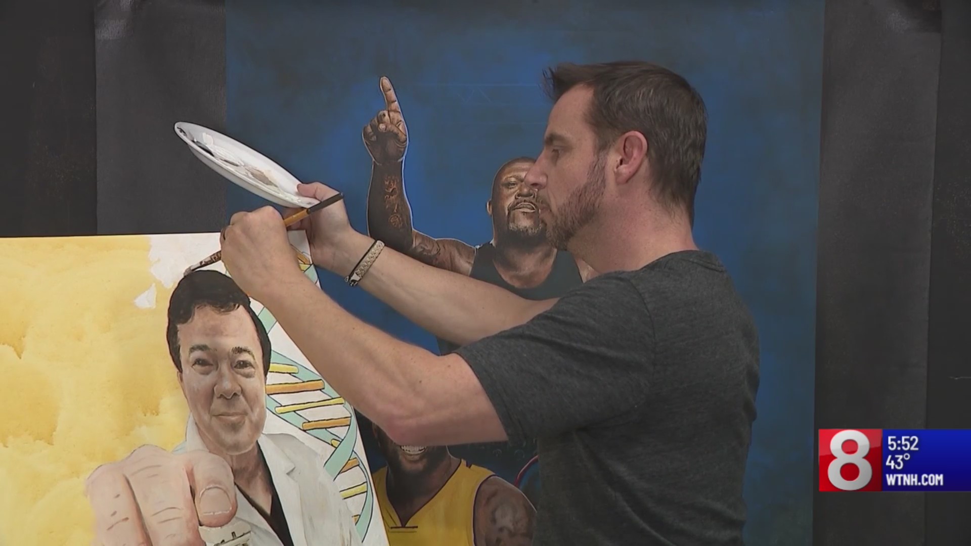 Hartford HealthCare spine surgeon helps Madison artist paint again