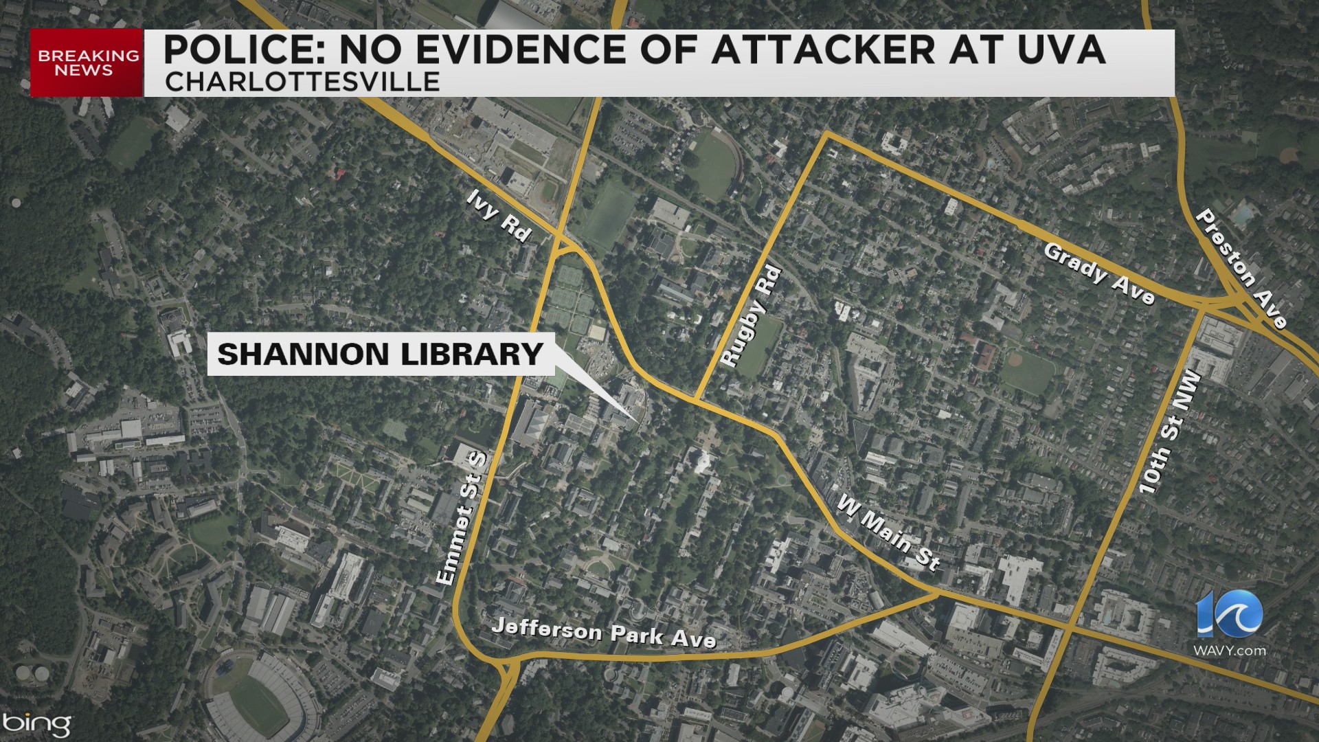 UVA Police investigating Shannon Library, says no evidence of active ...