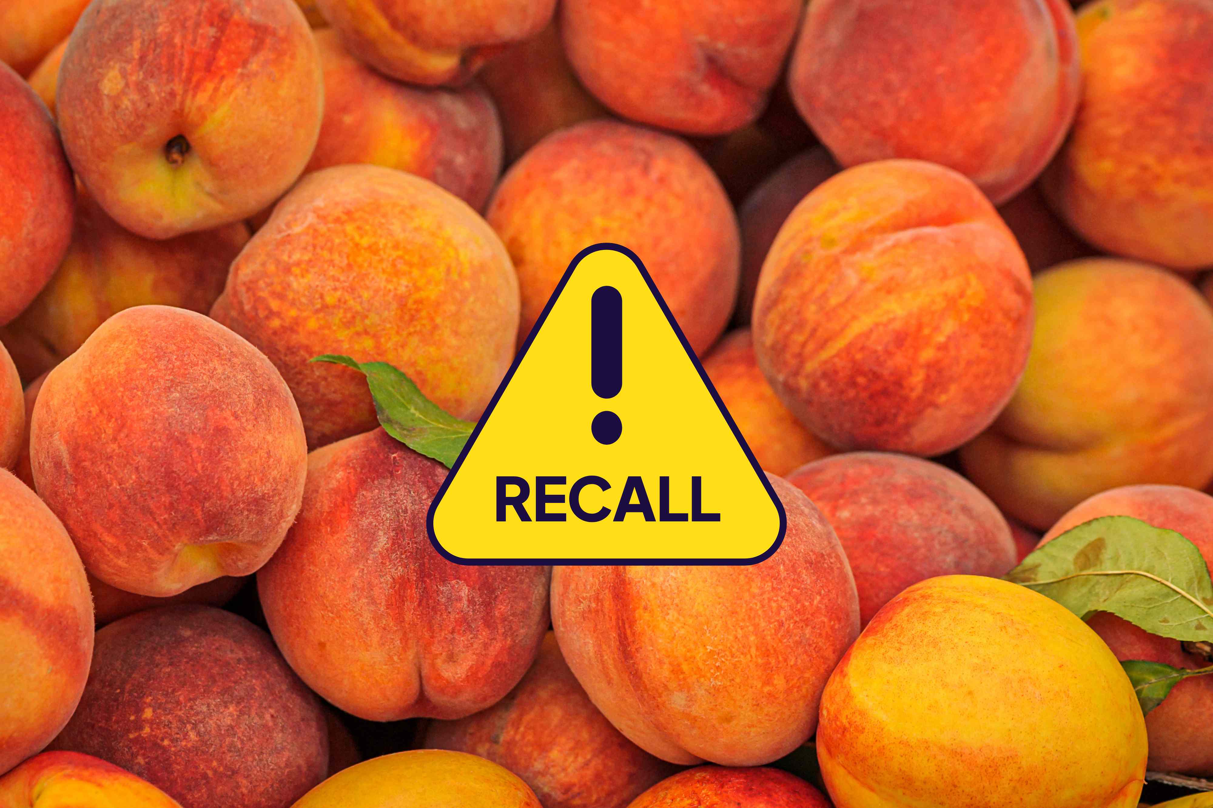 FDA Announces Nationwide Recall of Peaches Sold at Walmart, Trader Joe’s, and Other Major Retailers