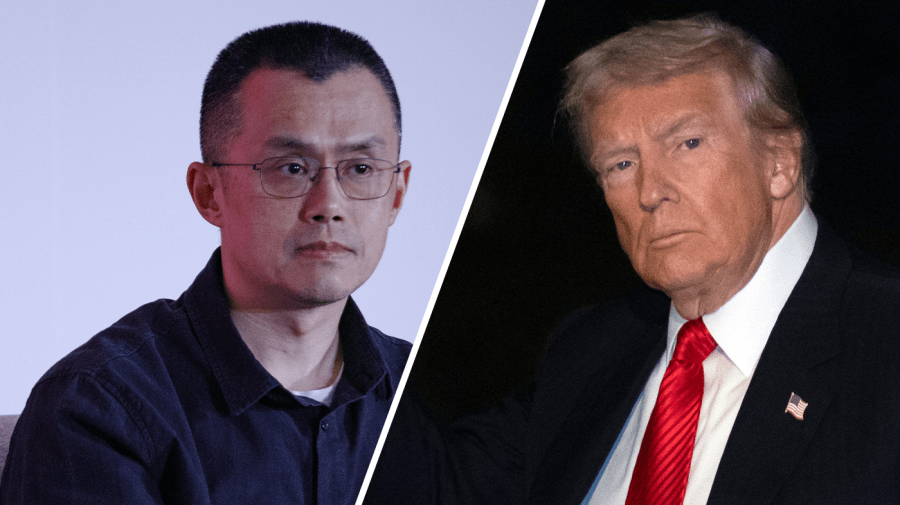 Trump’s attempts to downplay Binance pardon draw scrutiny