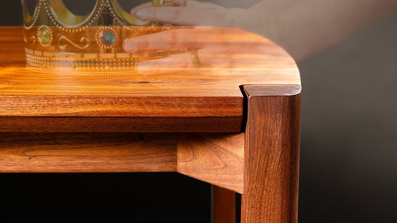 A dining table fit for a woodwork king