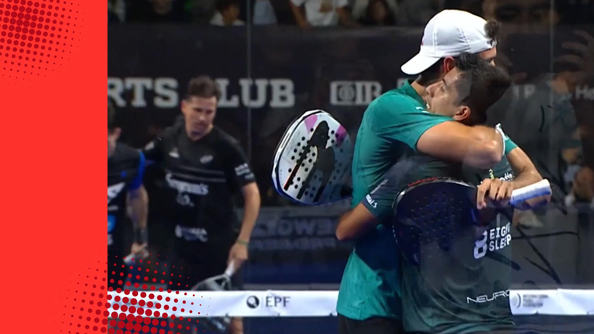 Time to have a blast (and of the ball) as padel stars rock out at the ...