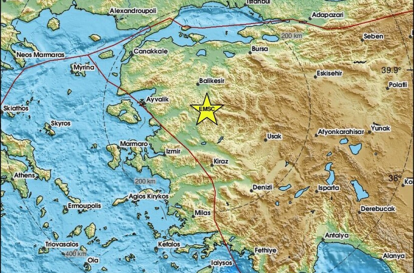 Νέος σεισμός ταρακούνησε πάλι την Τουρκία! Το επίκεντρο στην ίδια ...