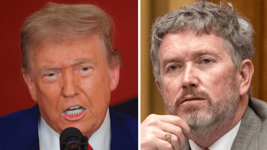 Trump bolsters Thomas Massie’s GOP challenger ahead of midterms