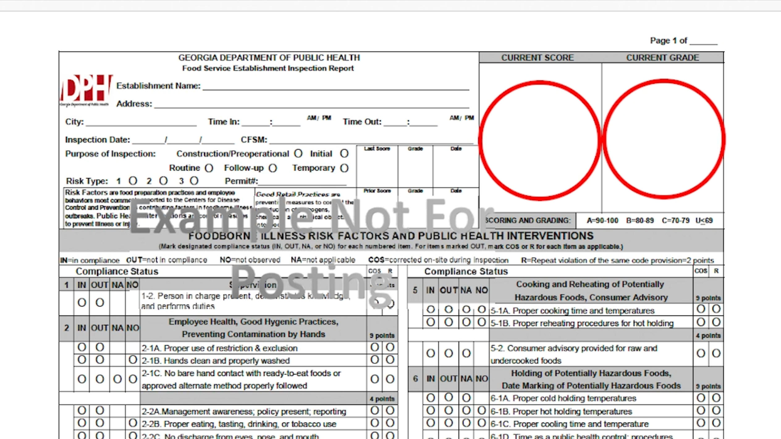 What goes into a restaurant's health inspection? Walk through a mock ...