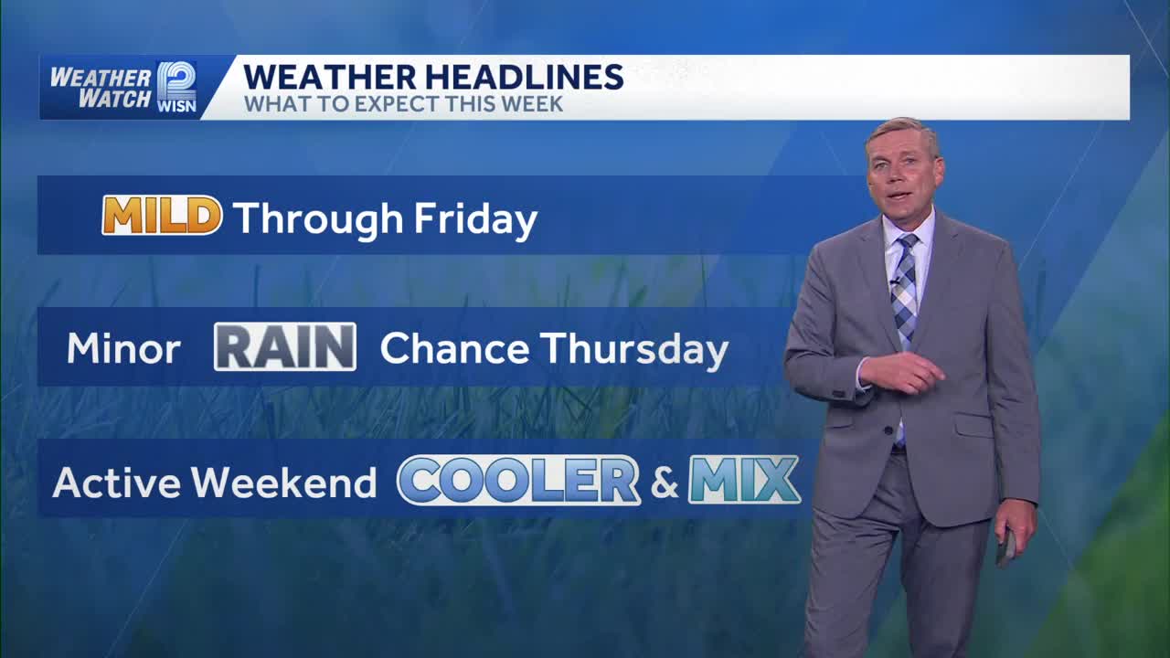 SE Wisconsin will enjoy mild temps this week before wintry mix chance ...
