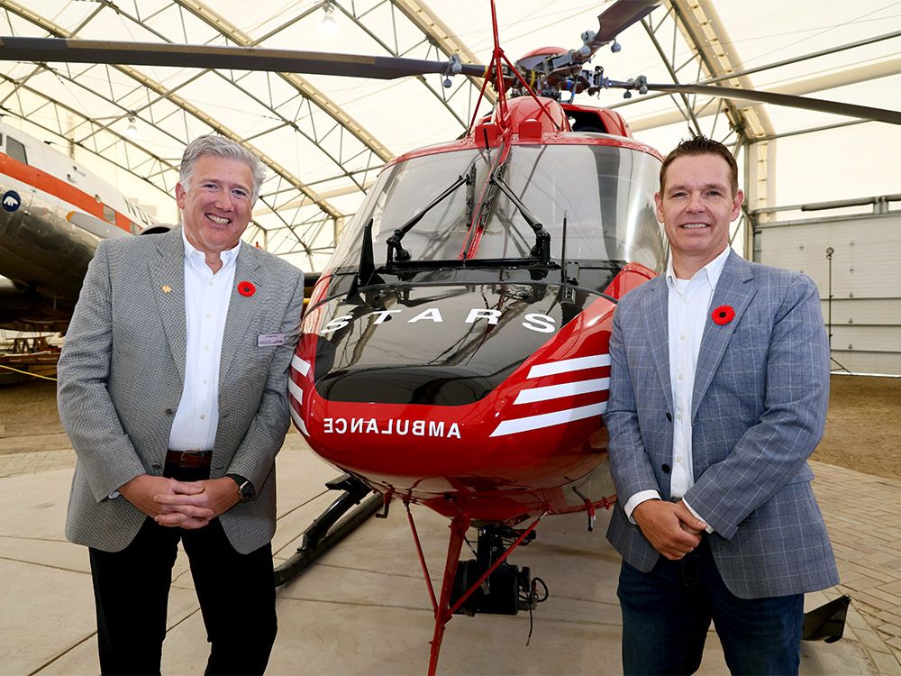 'It's quite spectacular': STARS donates one of its first helicopters to ...