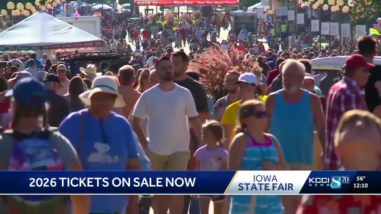 Iowa State Fair offers early discounted tickets for 2026
