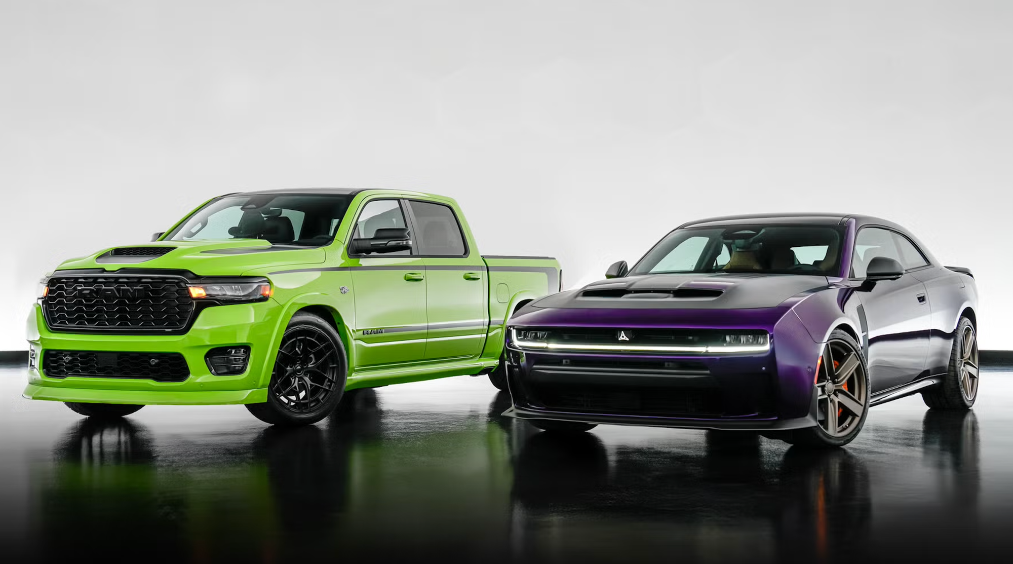 Mopar Unveils Vibrant Ram 1500 'Dude' and Dodge Charger 'Sixpack ...