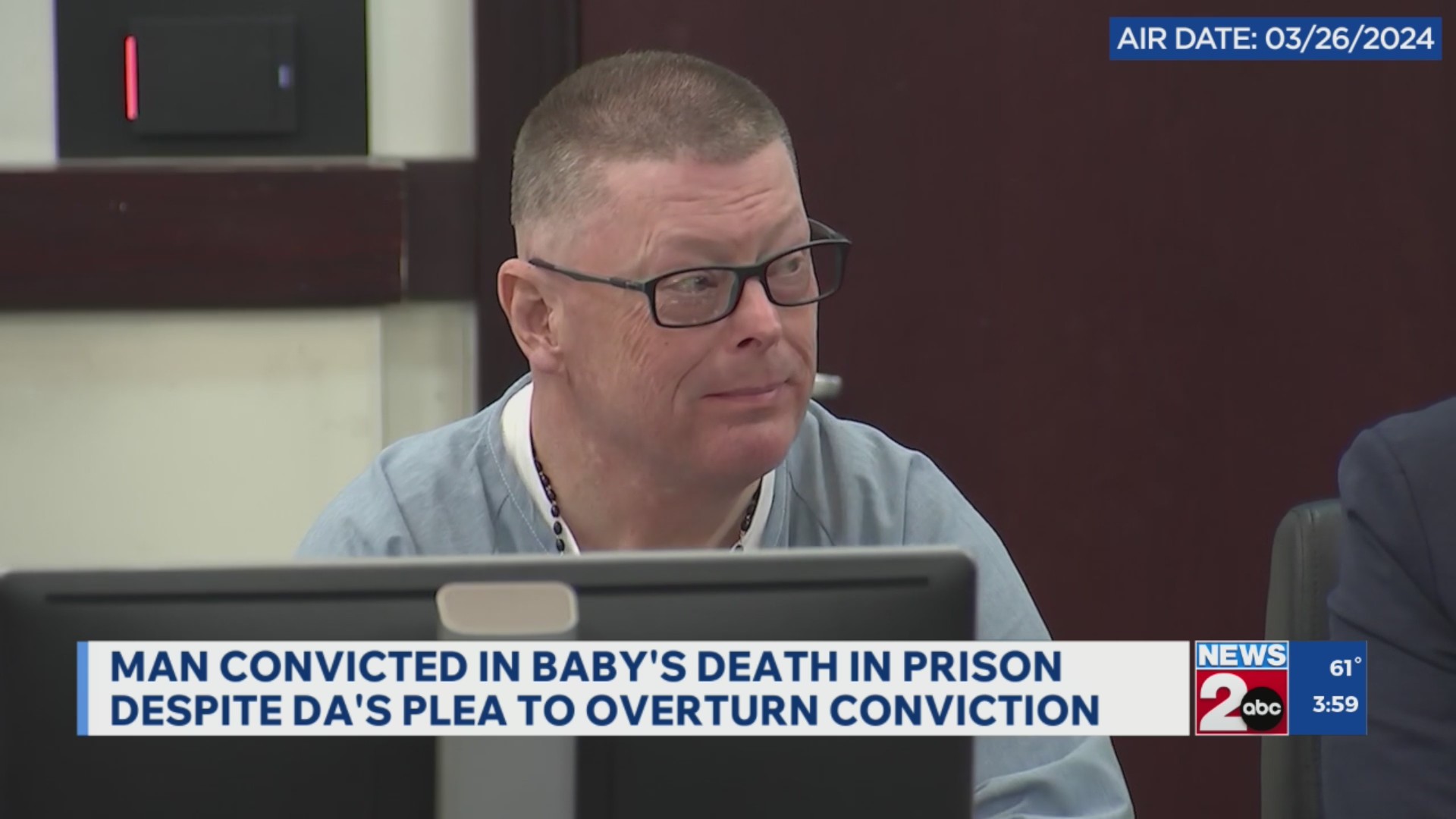 Man convicted in baby's death in prison despite DA's plea to overturn