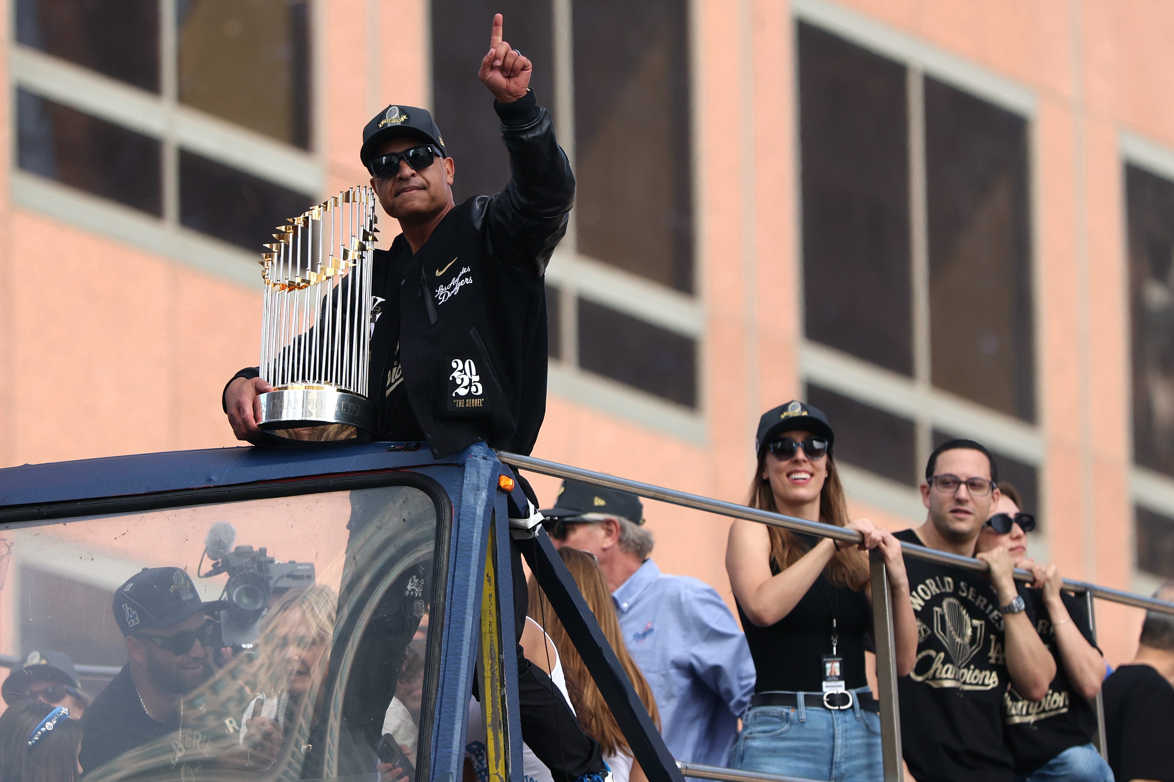 Los Angeles Dodgers celebrate back-to-back World Series titles with ...