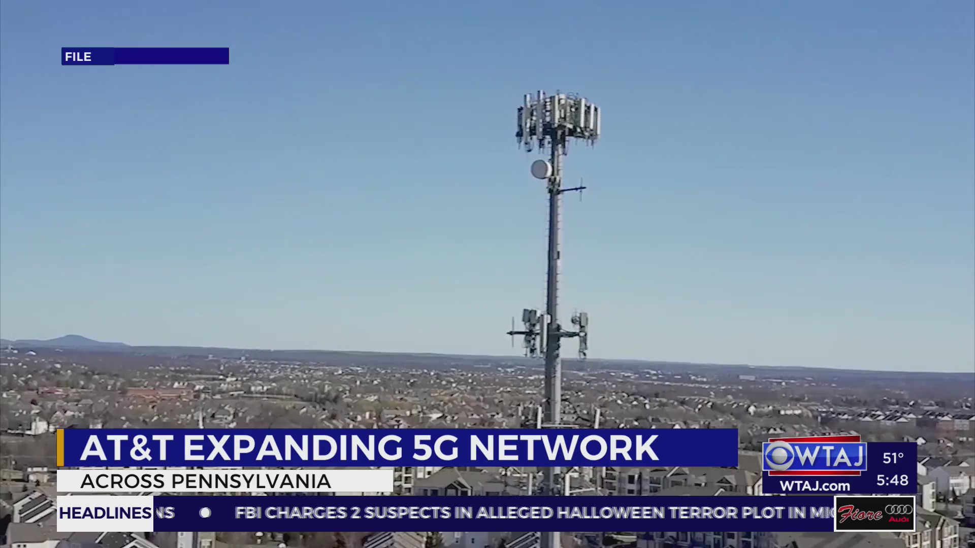 AT&T expands 5G network across Pennsylvania to boost coverage