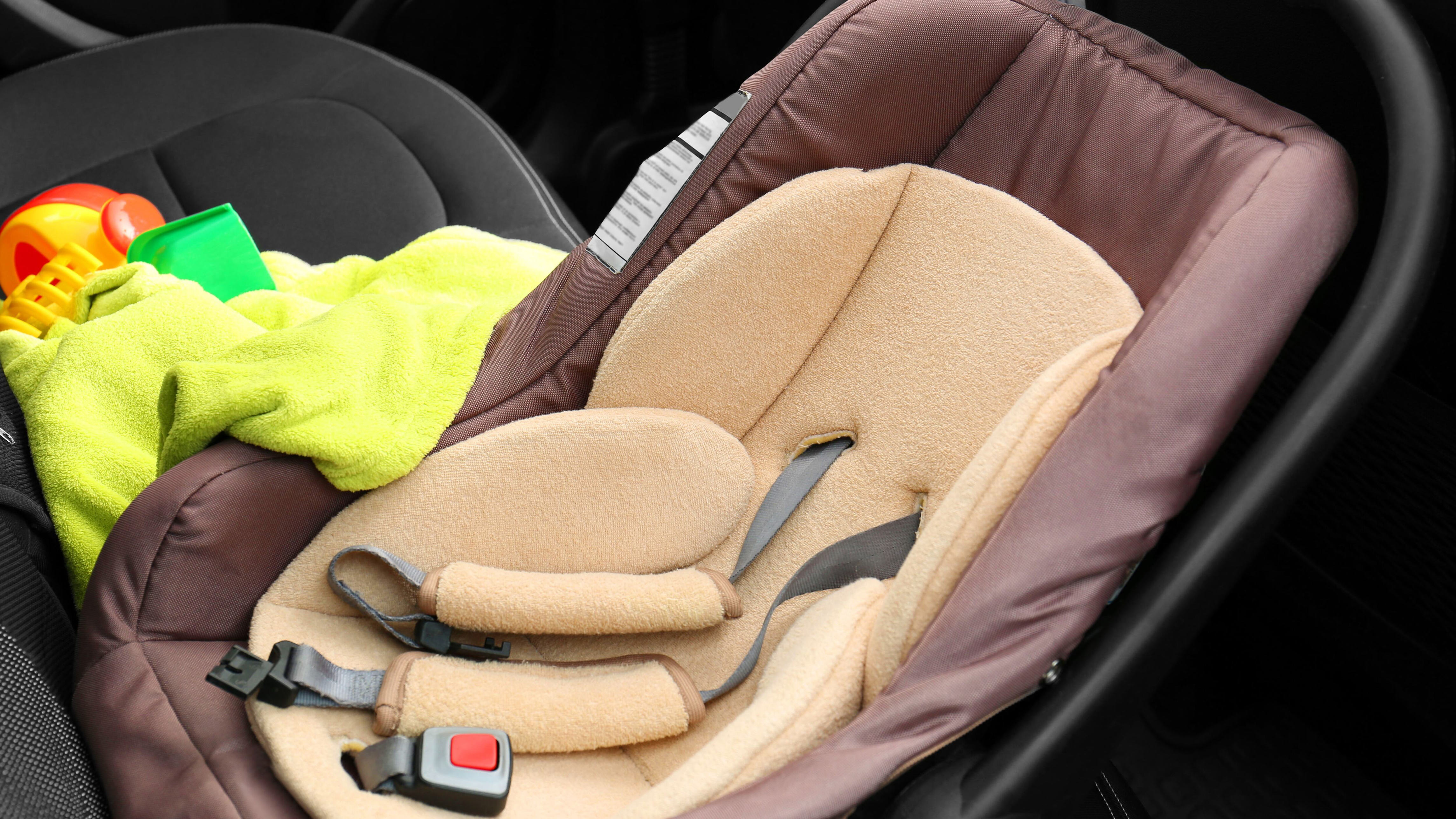 They look real, but these counterfeit car seats aren’t built to save lives