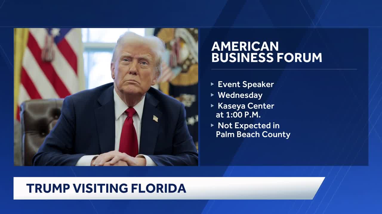 FAA establishes temporary flight restrictions in Miami ahead of Trump ...