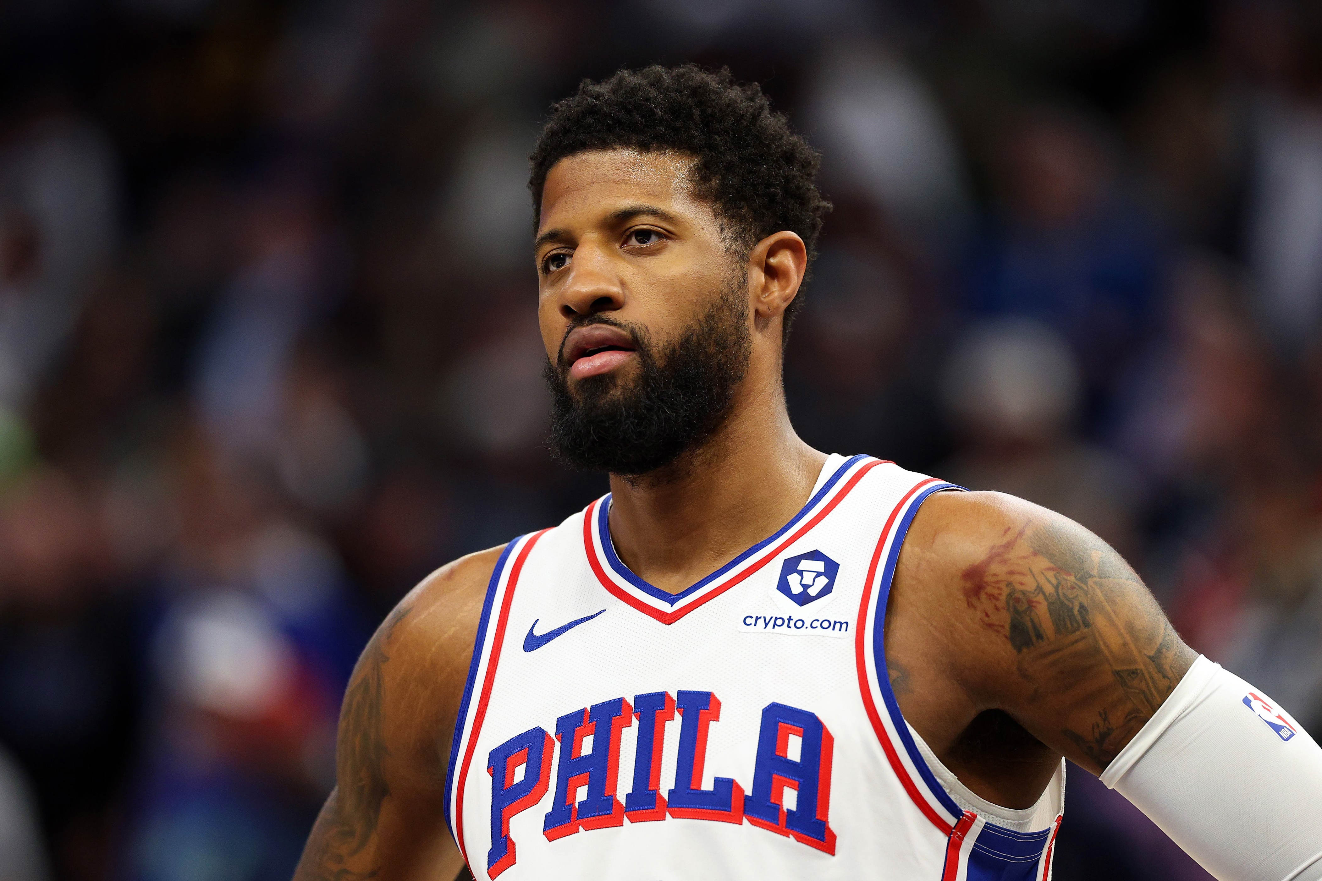 76ers make final decision on Paul George injury status vs Bulls