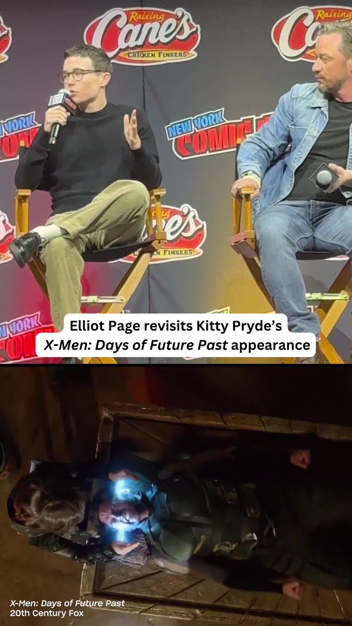 Elliot Page Revisits Kitty Pryde's X-Men Appearance