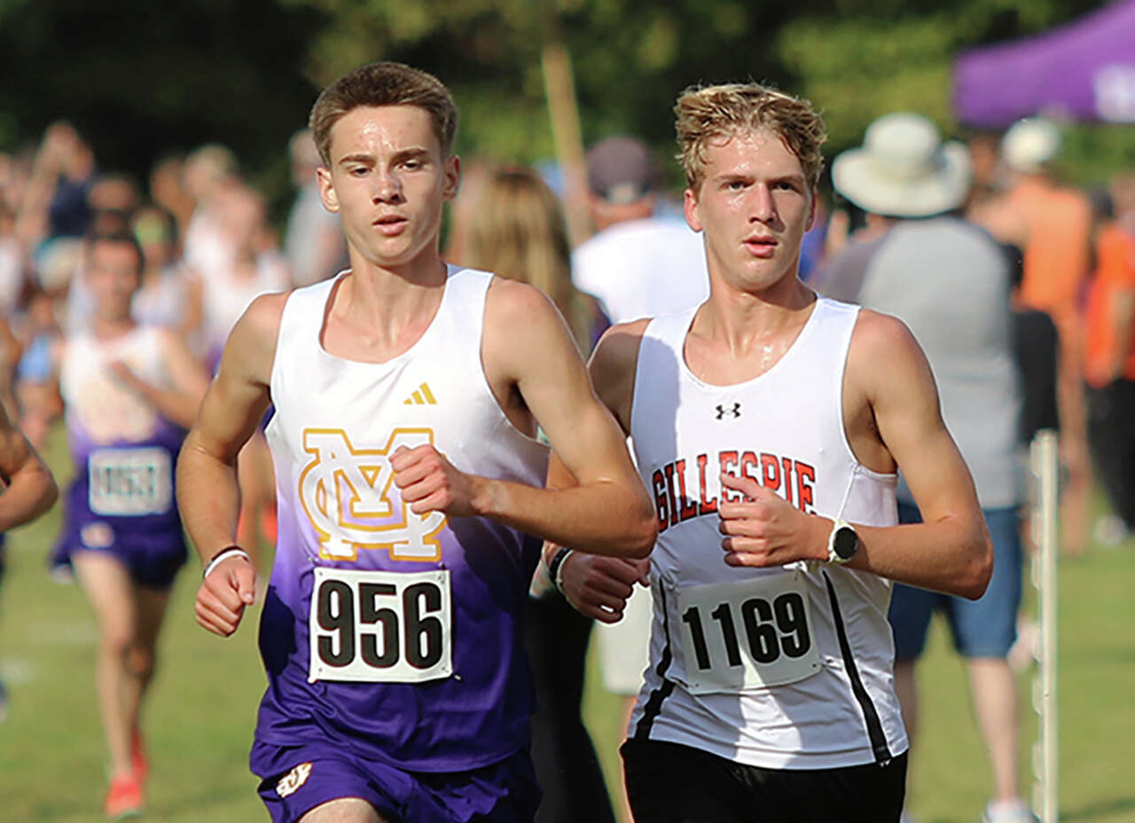 CM's Max Weber, Gillespie's Chaz Oberkfell win cross country sectionals