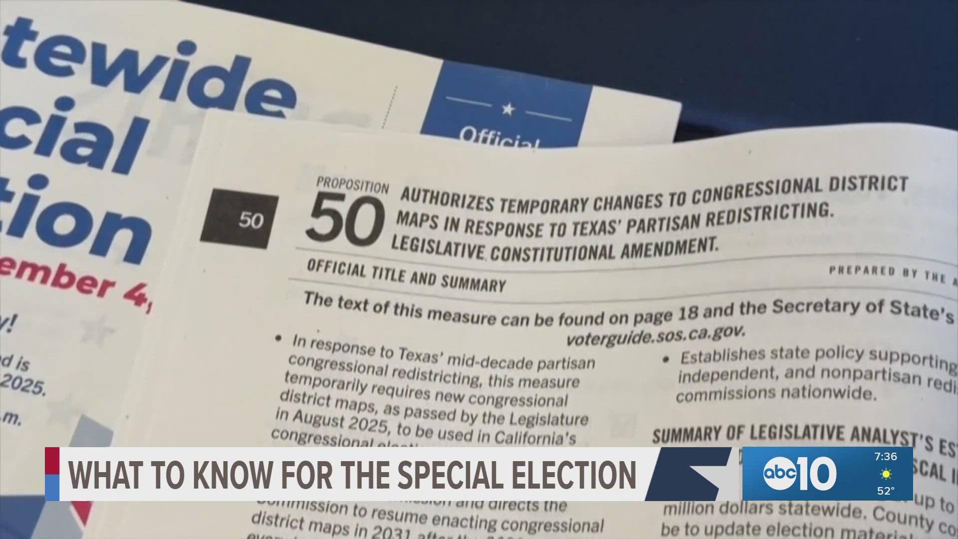 What Voters Need to Know About California’s Special Election