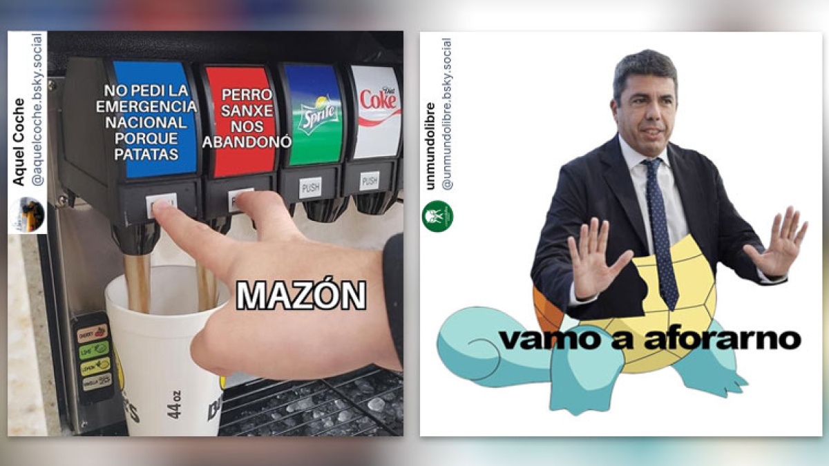 Los memes más tronchantes de la dimisión de Mazón: "¿Ya es un 'señor ...
