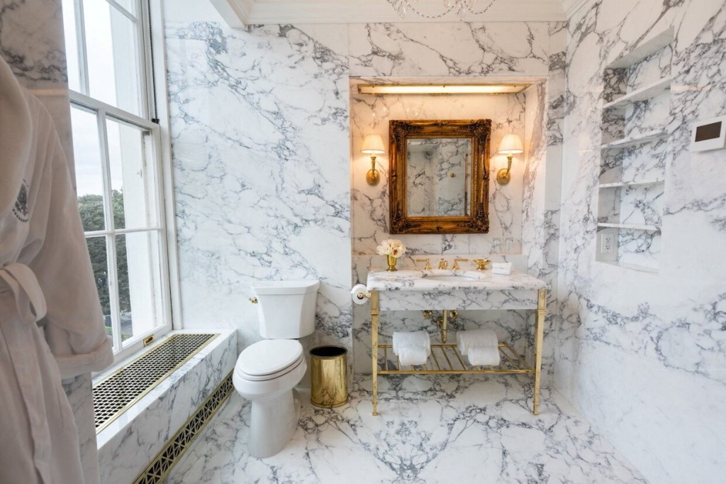 President Trump unveils ‘tone deaf’ new White House toilet inspired by ...